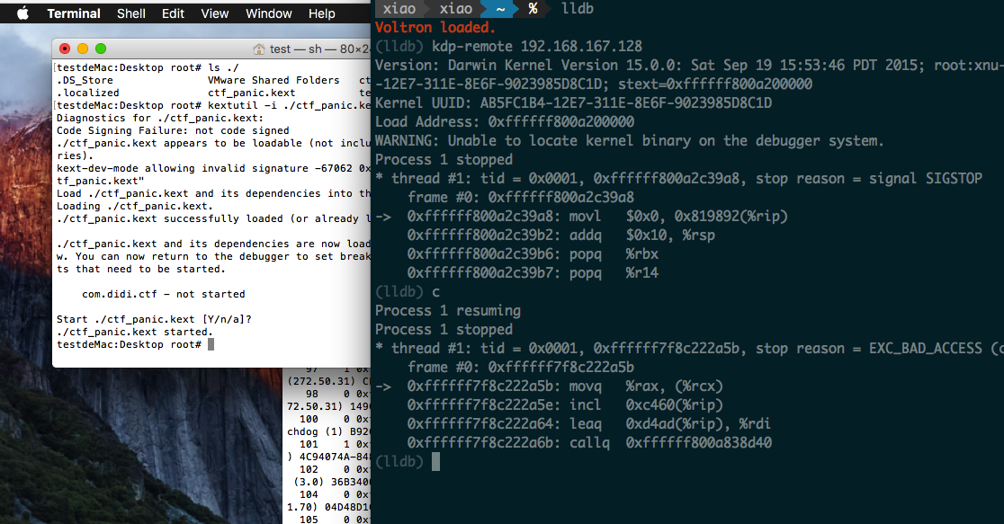 macOS Kernel Debug | H o o k | 潜心习安全